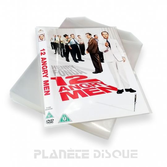 50 Pochettes avec rabat pour ranger DVD sans boîtier