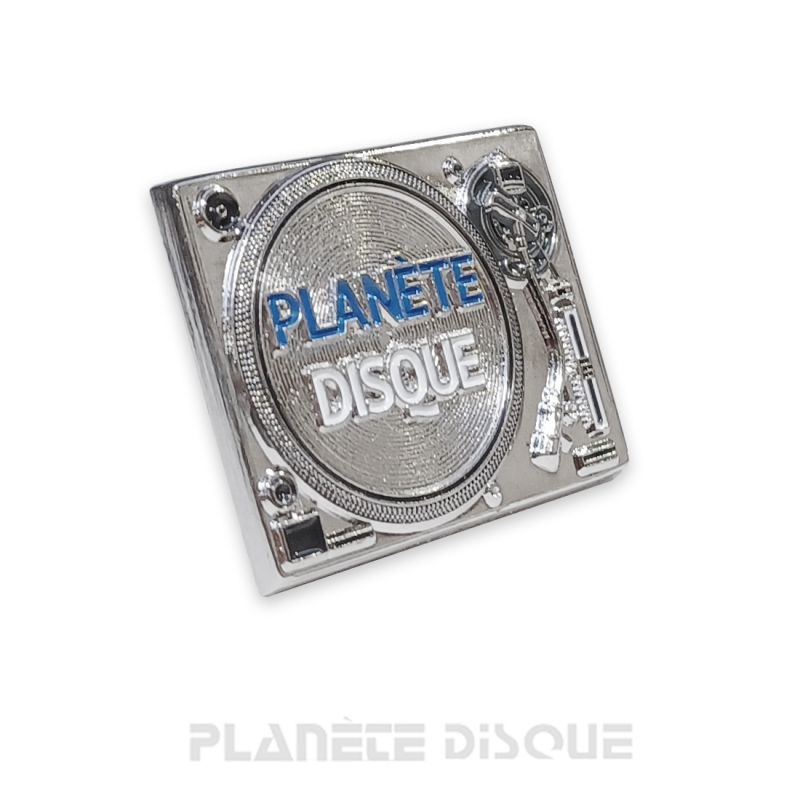 Metal pin 30 mm "Planète Disque SL-1200"