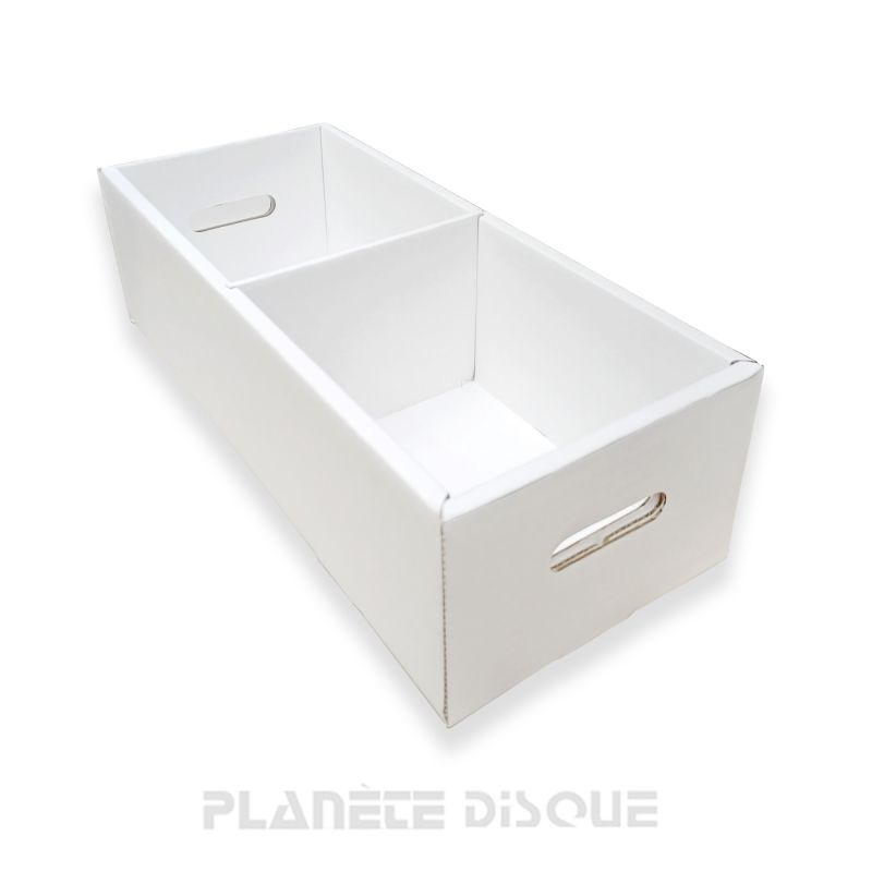 Cardboard white storage box for 24 Nintendo Switch for IKEA Kallax