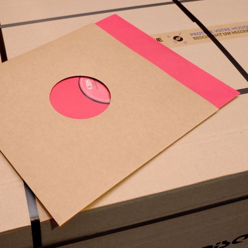 10 Sous-pochettes vinyle 33T papier noir Deluxe