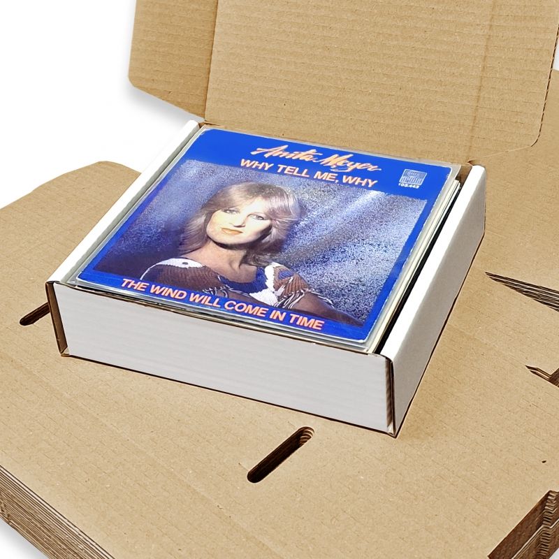 25 Cartons expédition 20-25 45T vinyle